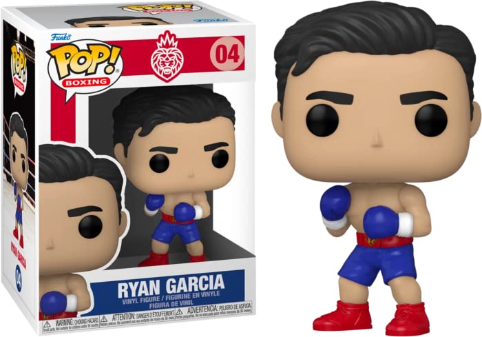 Boxing - Ryan Garcia Funko Pop! Vinyl Figure (Bundled with Compatible Pop Box Protector Case), Multicolored, 3.75 inches