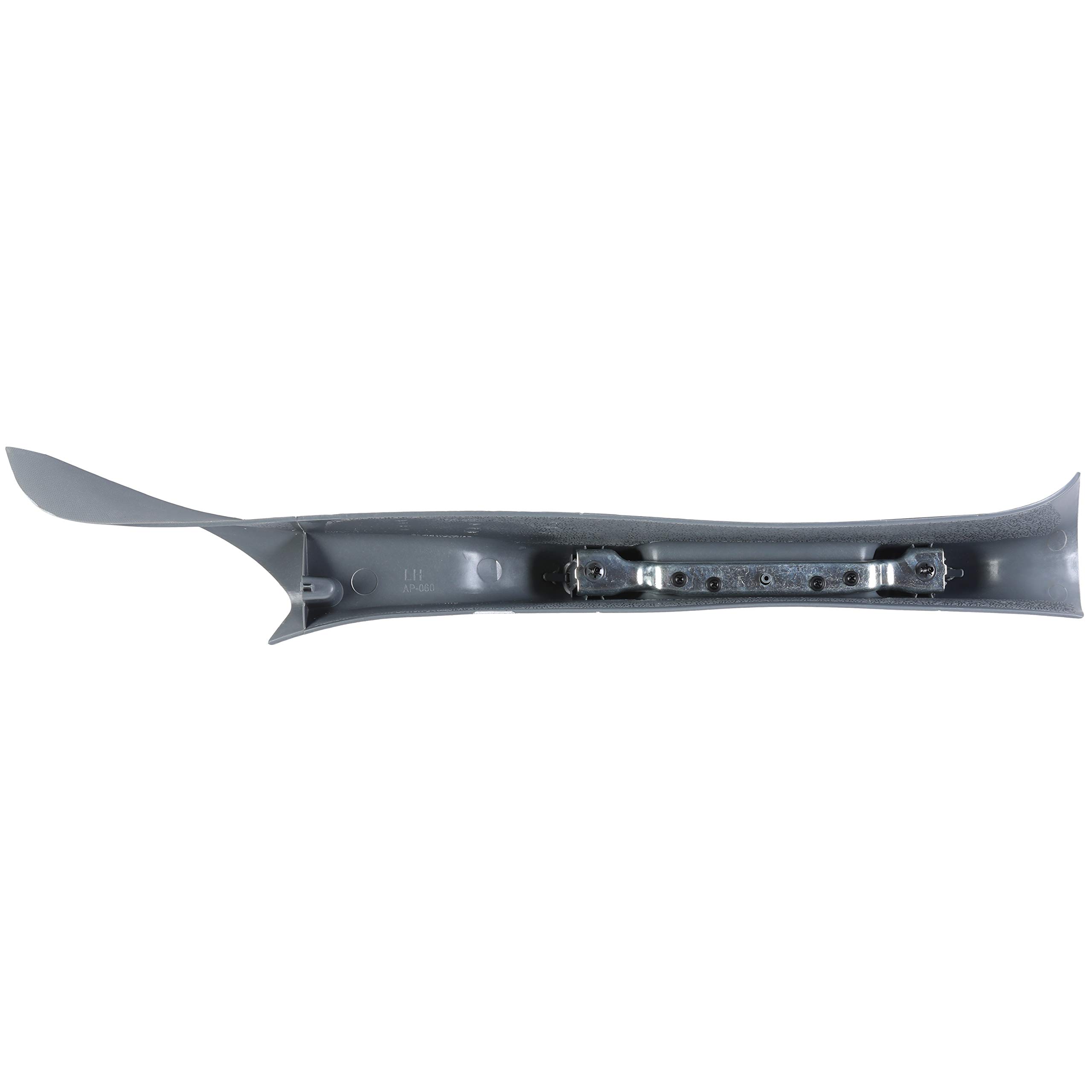 A Pillar Grab Handle Interior Trim Compatible with 2011-2016 Ford F-250 F-350 F-450 F-550 Super Duty Replacement for BC3Z-2503599-AC - Gray Left Driver Side