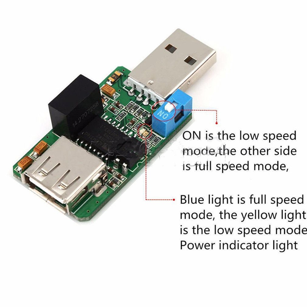 HiLetgo ADUM3160 B0505S 1500V USB to USB Voltage Isolator Module Support 12Mbps 1.5Mbps