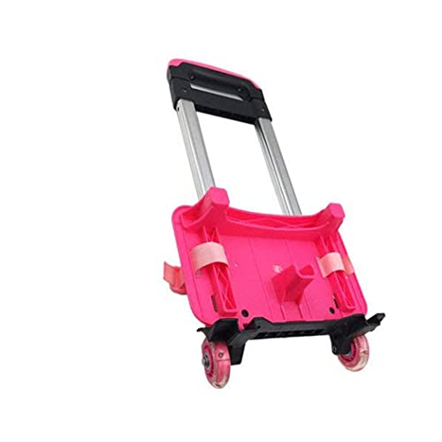 Backpack Hand Truck YUB Wheeled Cart Trolley Hand Aluminium Alloy Folding Trolley Cart for Schoolbag