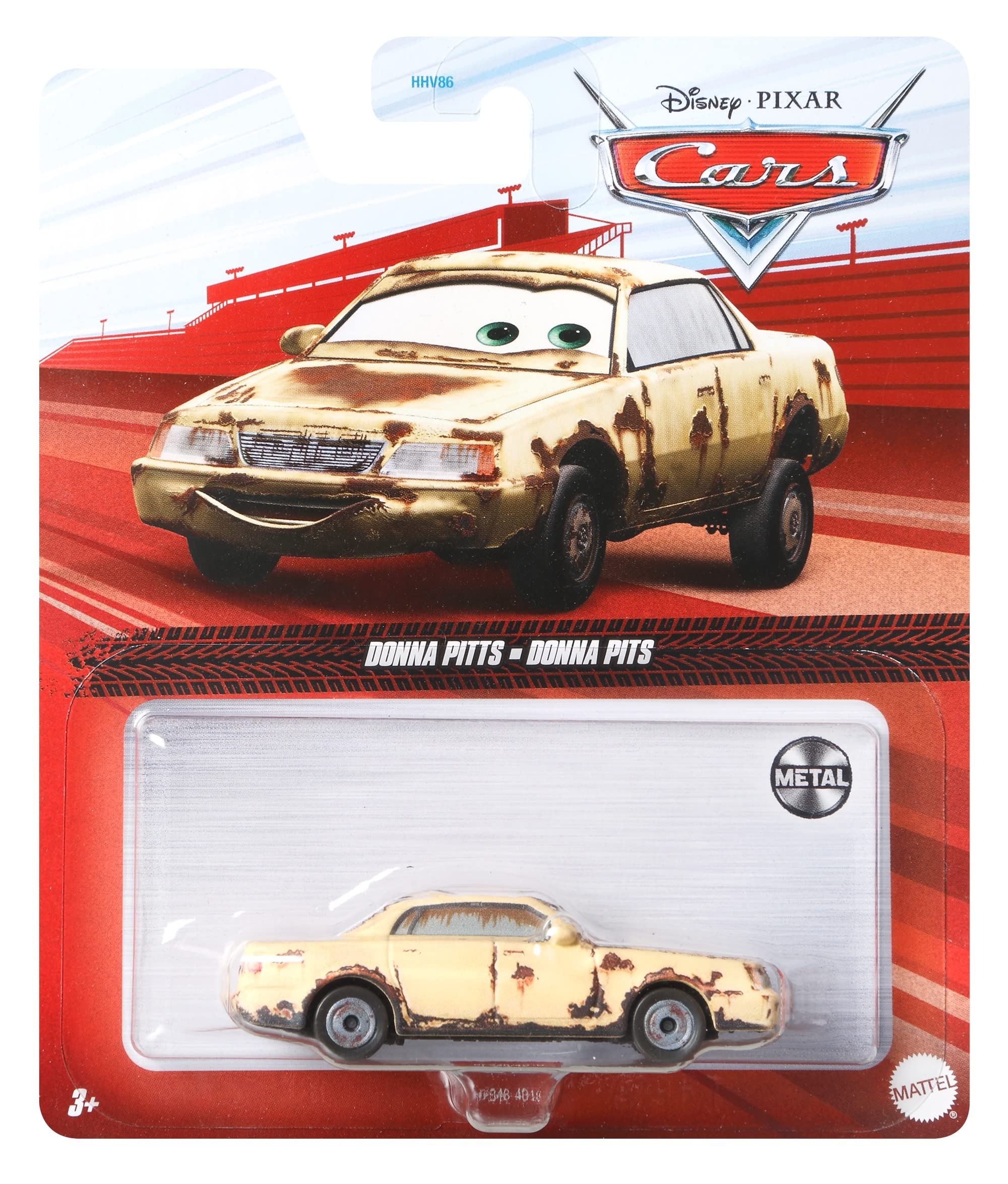 Disney Cars Metal Donna Pits Die Cast Vehicle