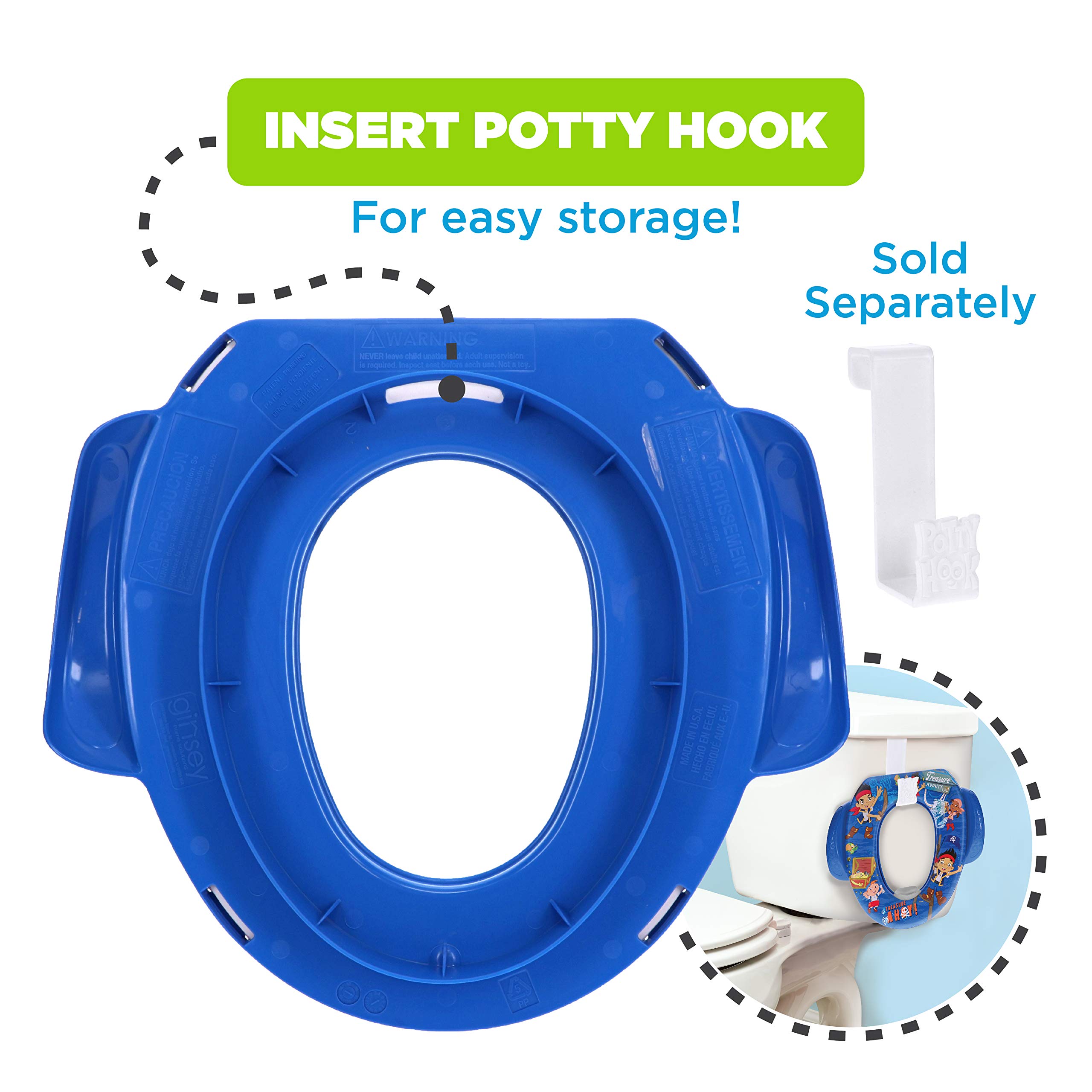 Disney Jake and The Never Land Pirates "Treasure Ahoy" Soft Potty, Blue