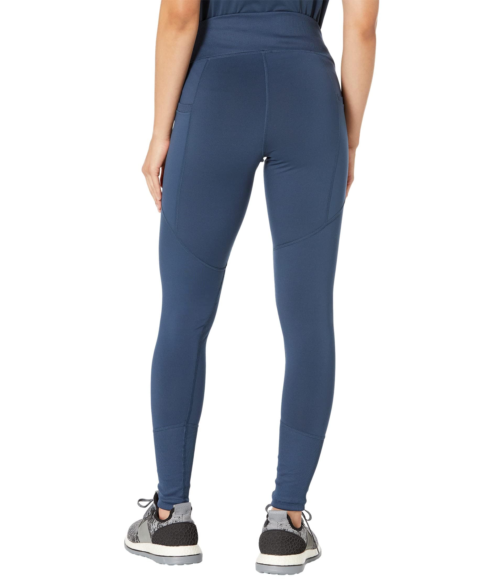 adidas Women's Cold.RDY Leggings, Crew Navy, Large