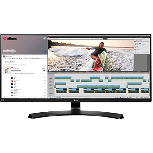 LG Electronics 34UB88-P 34" LED/LCD Monitor 34X14 HDMI USB,black