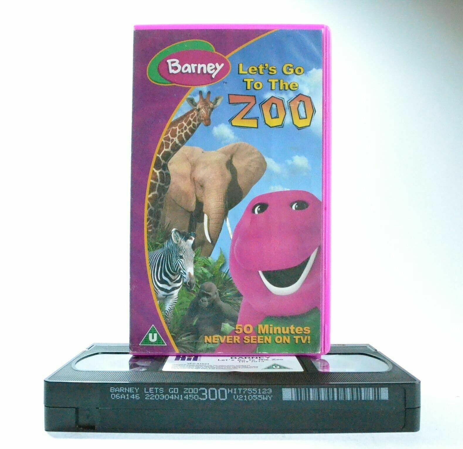 Barney - Let's Go to The Zoo [VHS]