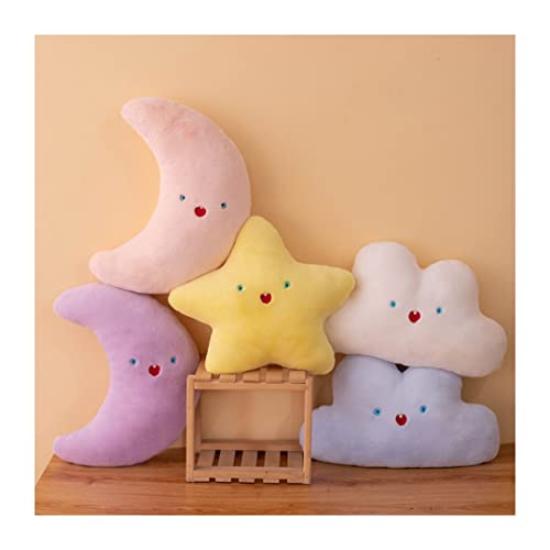 Baiyuruodie Plush Flower Pillow, Cushion, Office Cushion, Home Decoration, (45cm(17.7inch), Purple)