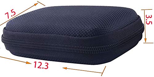 WERJIA Hard EVA Travel Case for Sony Wi-Xb400/Wi-C200/ WI-C310 Wireless in-Ear Headphones. Earphone Carrying Case MP3 Player Case Headphone Small Storage Pouch