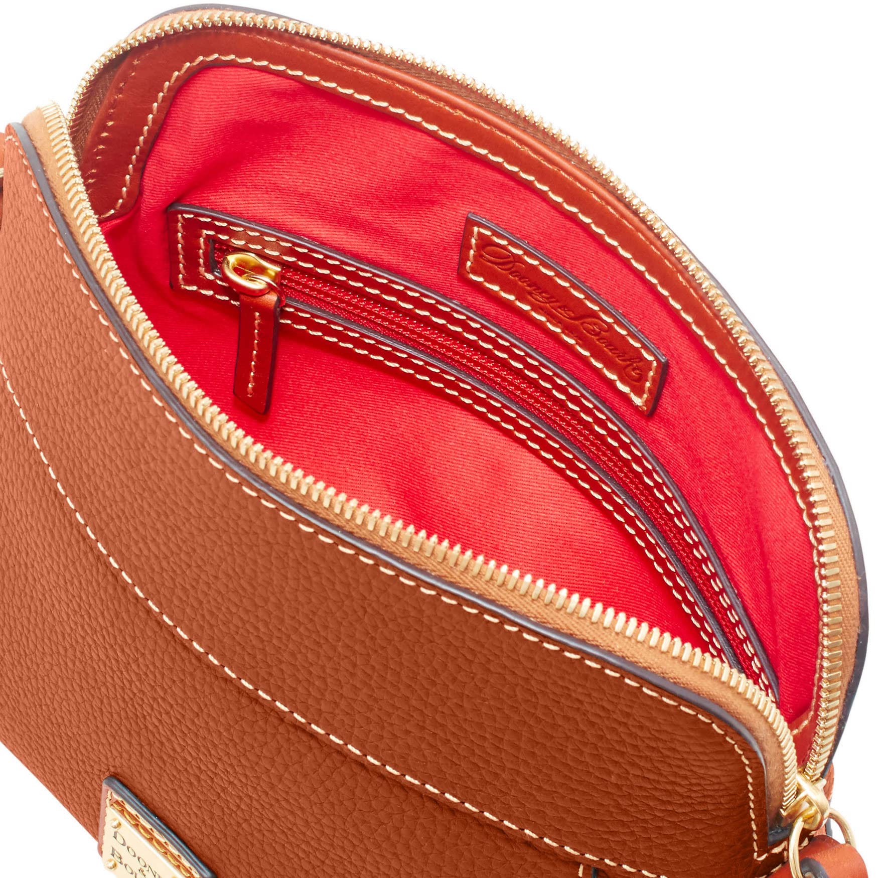 Dooney & Bourke Handbag, Pebble Grain Cameron Crossbody - Brown
