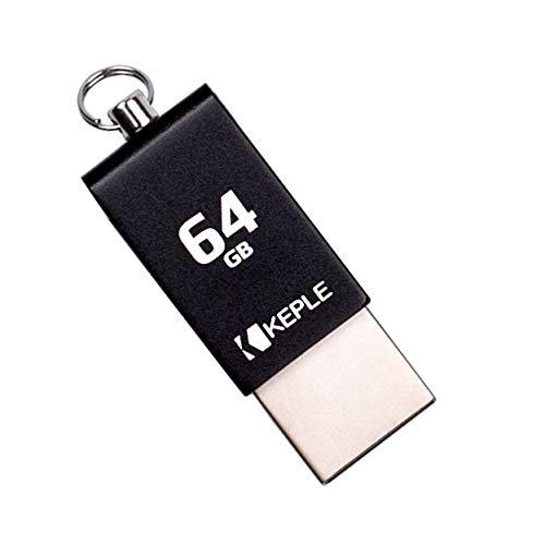 64GB USB Stick OTG to Micro USB 2 in 1 Flash Drive Memory Stick 2.0 Compatible with Motorola Moto G6 Play / G5, G5 Plus / G4 / E5, E5 Play, E5 Play Go, E5 Plus | 64 GB Pen Drive Dual Port