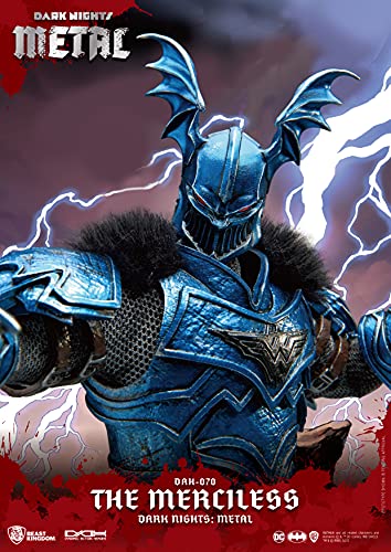 Beast Kingdom Dark Nights: Death Metal: Batman The Merciless DAH-070 Dynamic 8ction Action Figure, Multicolor