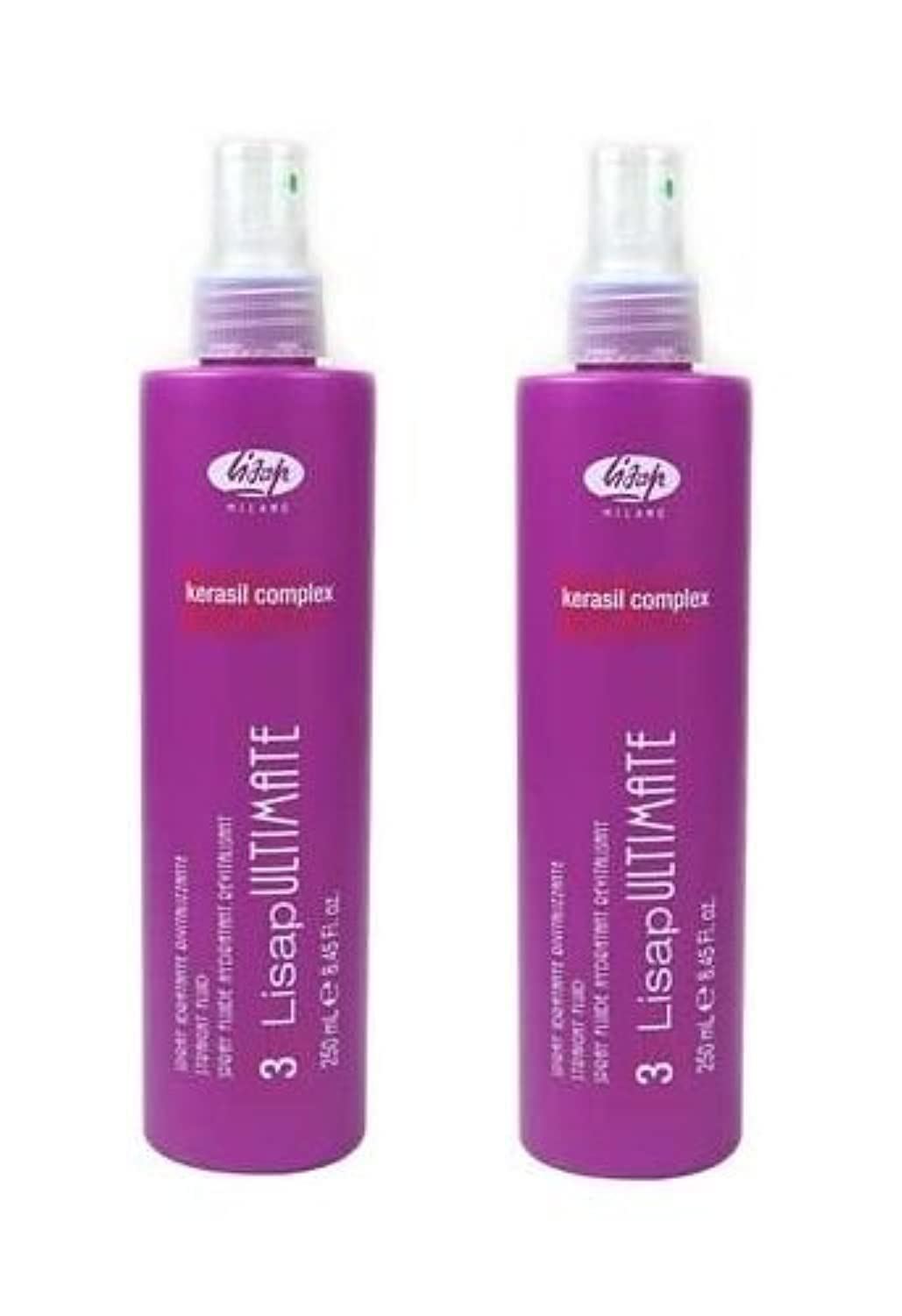 Lisap Ultimate Straight Fluid 250ml x2