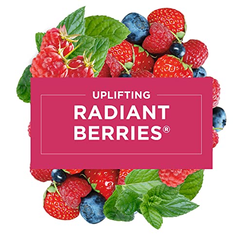 Glade Candle Jar, Air Freshener, Radiant Berries, 3.4 Oz