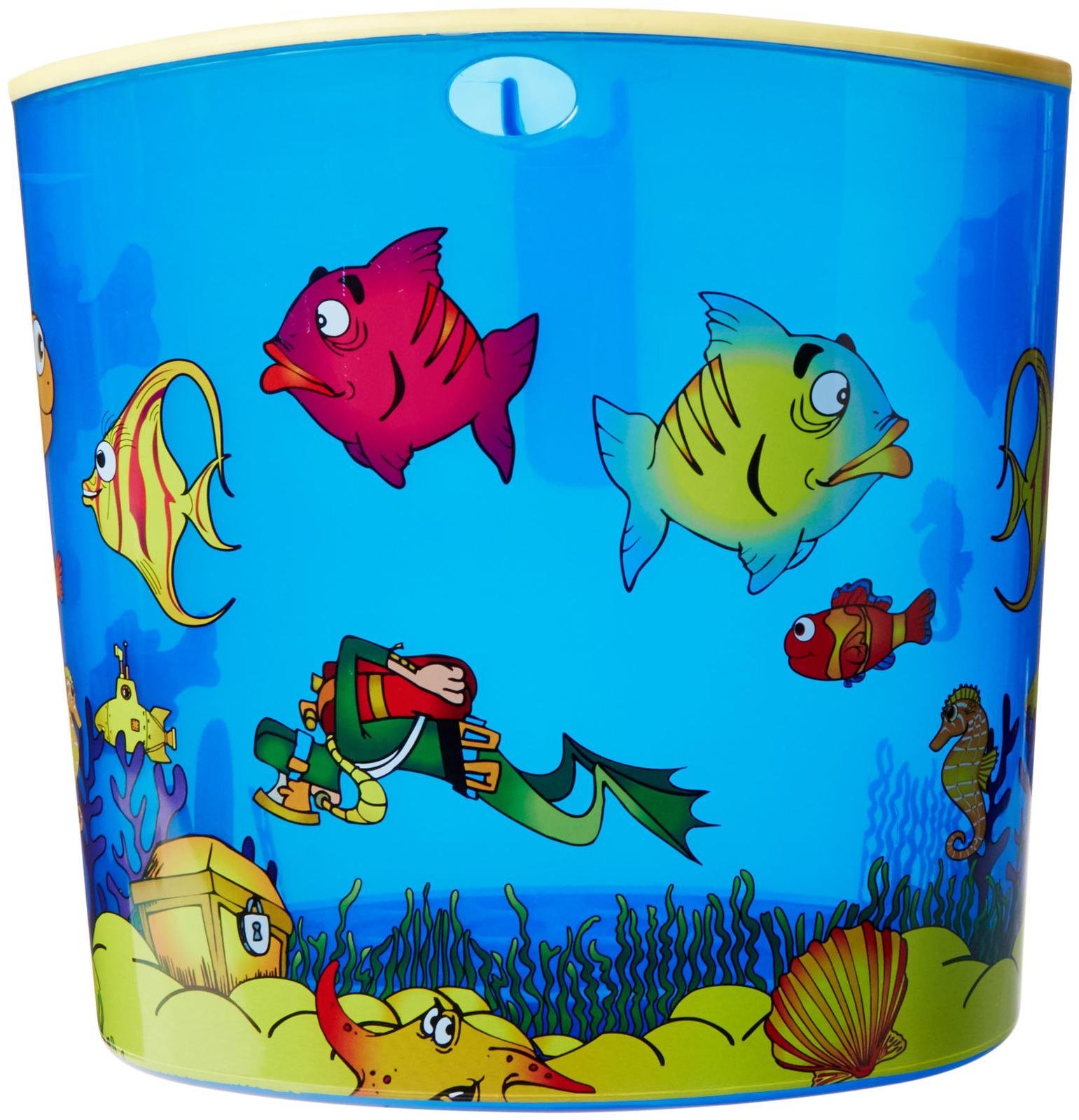 Bath Tub Super Scoop | Bath Toy Organizer | Scoop, Drain, and Store Bath Toy Bin