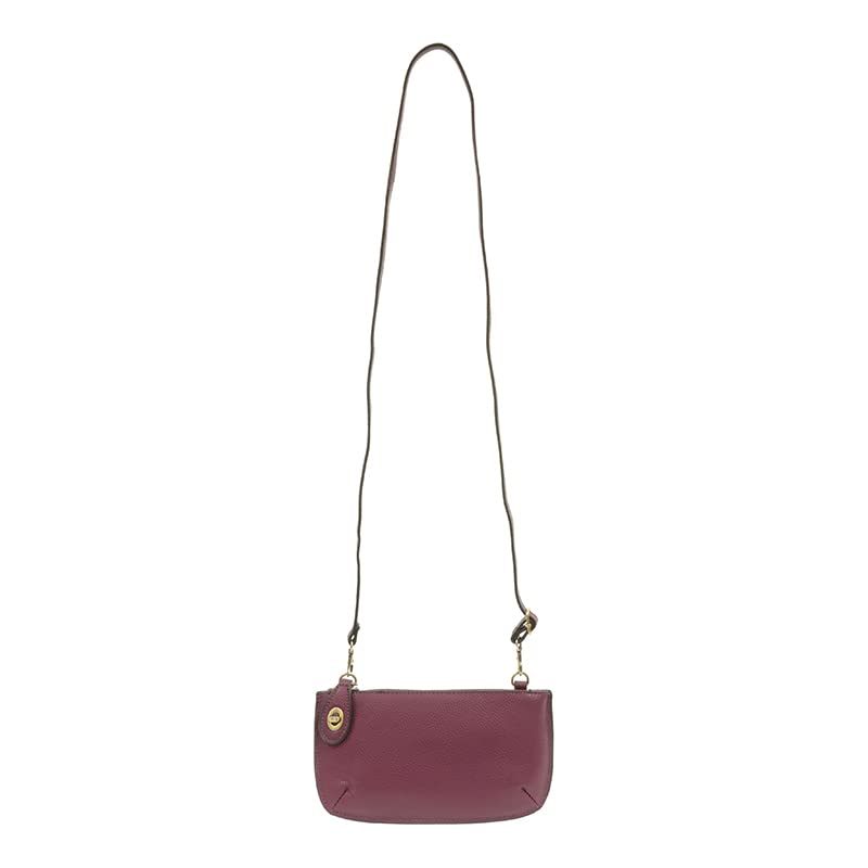Joy Susan Women's Fashion Purse Mini Crossbody Wristlet Clutch Handbag - Plum