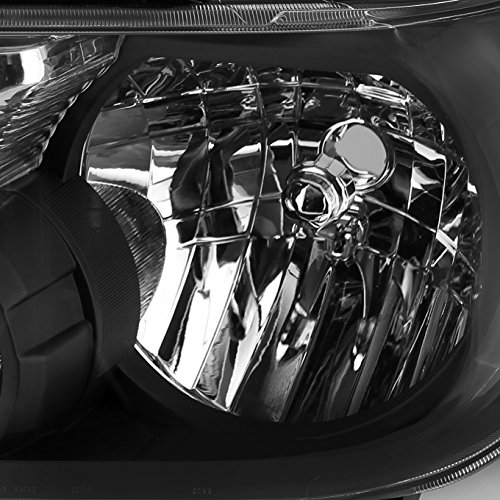 AKKON - For Toyota Tundra OE Replacement Black Headlights Driver/Passenger Head Lamps