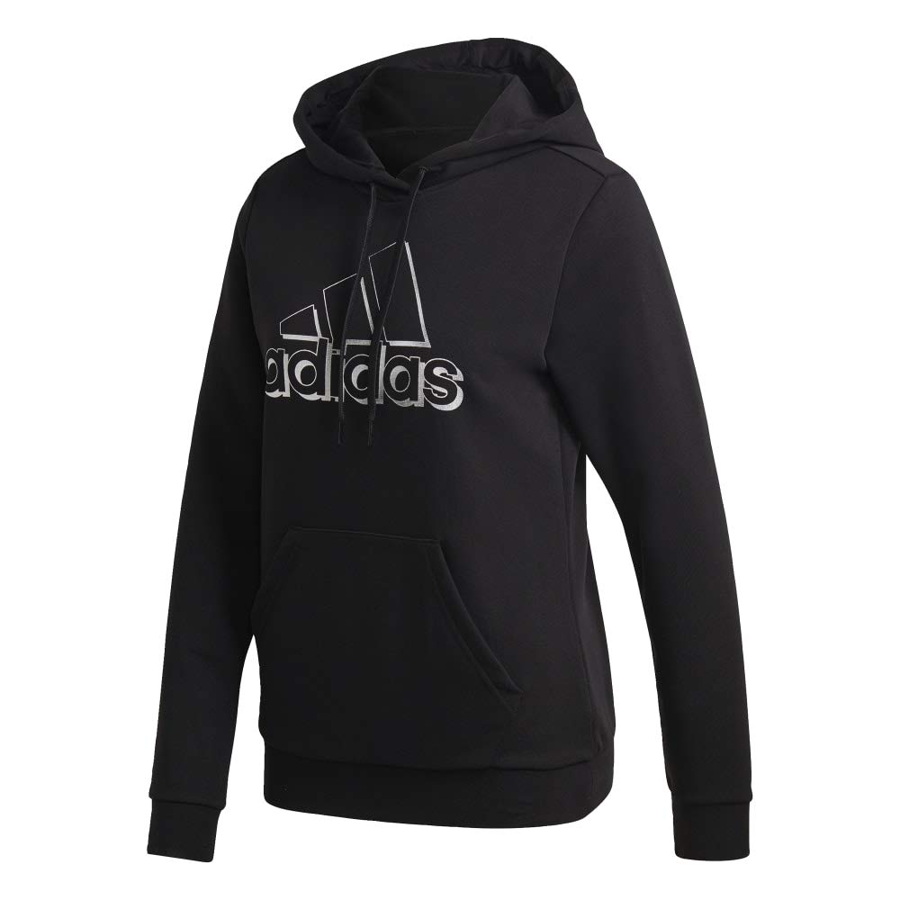adidas Female Camo Inspired Graphic Tee, Black,M