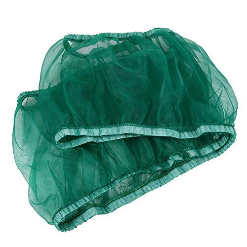 Tangxi Bird Cage Cover, Bird Cage Mesh Net Cover Skirt Nylon Mesh Fabric Bird Cage Seed Catcher Breathable Ventilated Washable (Green)