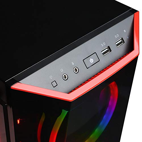 CyberpowerPC Gamer Xtreme VR Gaming PC, Intel Core i5-9400F 2.9GHz, NVIDIA GeForce GTX 1660 6GB, 8GB DDR4, 120GB SSD, 1TB HDD, WiFi Ready & Win 10 Home (GXiVR8060A7, Black)