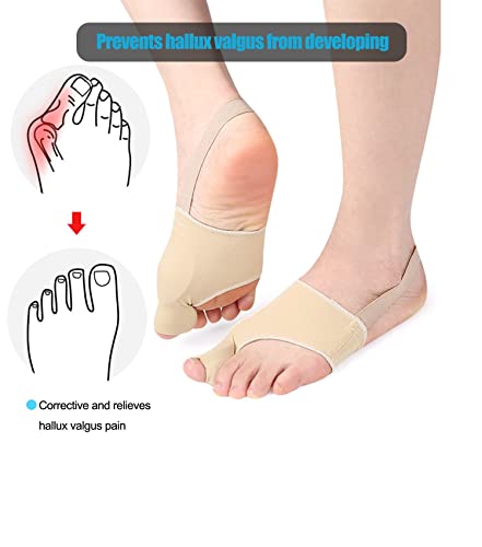 Bunion Corrector, Bunion Pain Relief Splint, Big Toe Straightener Pain Relief for Women & Men, Day Night Support