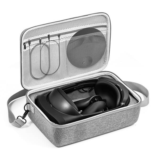 AFYMY Storage Case Carrying Case Hardshell Suitcase for Meta Quest Pro VR Headset