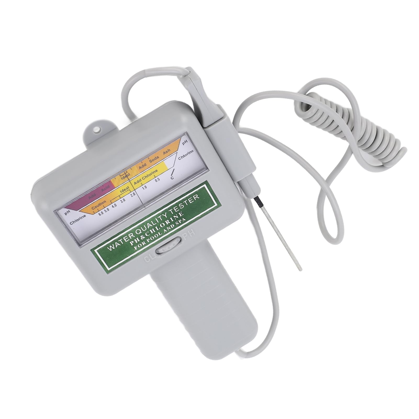 Tester, Portable 2 in 1 & CL2 Level Meter Water Quality Analysis Measurement Monitor Checker for Swimming Pool, Spa Water, Water Spring