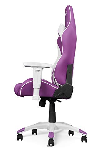 AKRacing California Gaming Chair XS Extra Small, Swivel, Rocker and Seat Height Adjustment Mechanisms with 5/10, Purple