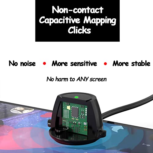 Auto Clicker for Phone Screen:Undetectable Automatic Tapper for Android&IOS,Simulated Finger Continuous Clicking, Adjustable Speed Physical Clicker, Suitable for Reward Tasks ,Games, Live Broadcasts(1 Second Clickest 35 Times)