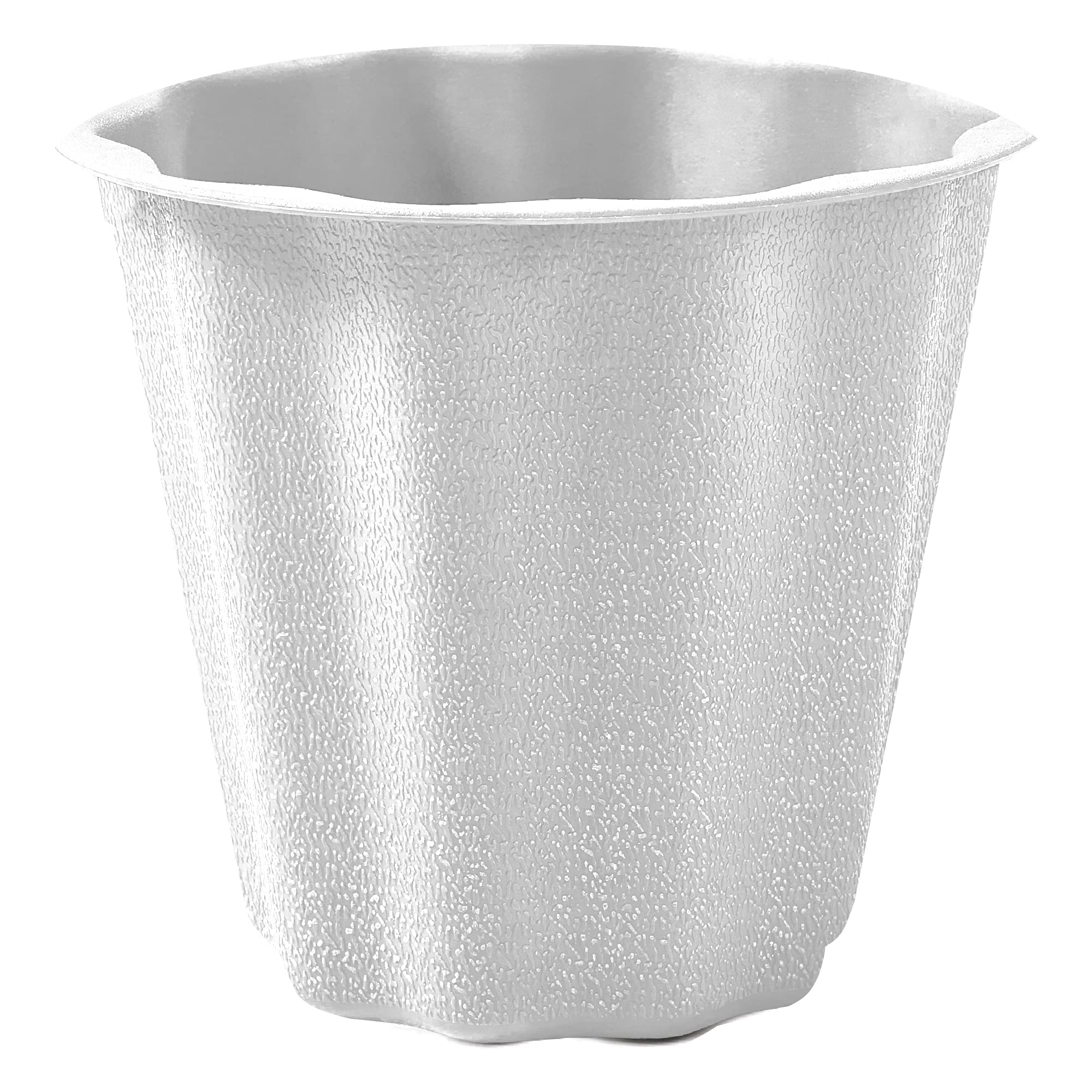 FloraCraft Floral Design Container 5.4 Inch x 5.9 Inch x 5.9 Inch White
