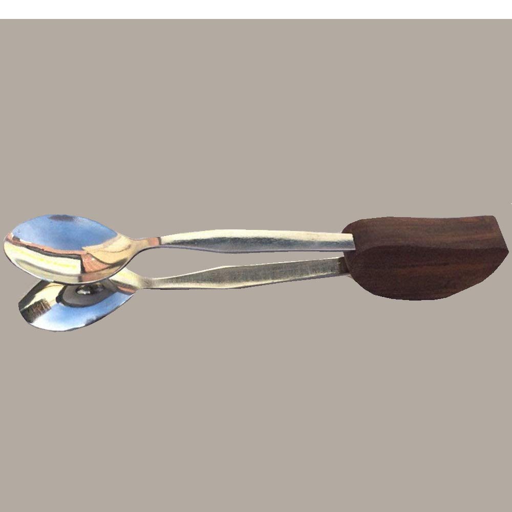 AAR Traditional Irish Percussion Session folk Rosewood Metal Stainless Steel Spoons (Steel&Wood)