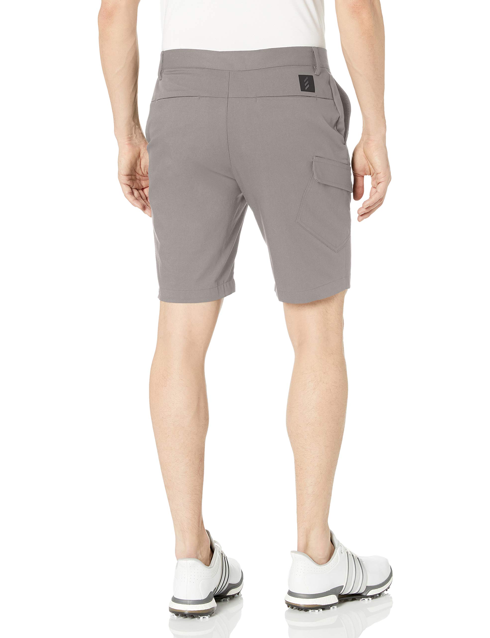 adidas Golf Adicross Cotton Stretch Shorts, Dove Grey, 34"