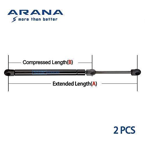 6253 Rear Glass Window Struts Shocks Lift Support Compatible with Ford Expedition 2007-2013 | Compatible with Lincoln Navigator 2007-2013 Gas Charged Props Shocks
