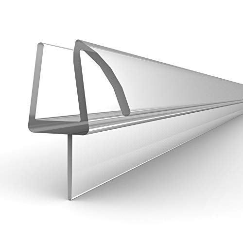 Basco 1/4 inch Shower Door Sweep Door and Panel (3/4" x 38-3/8") (Infinity), Clear