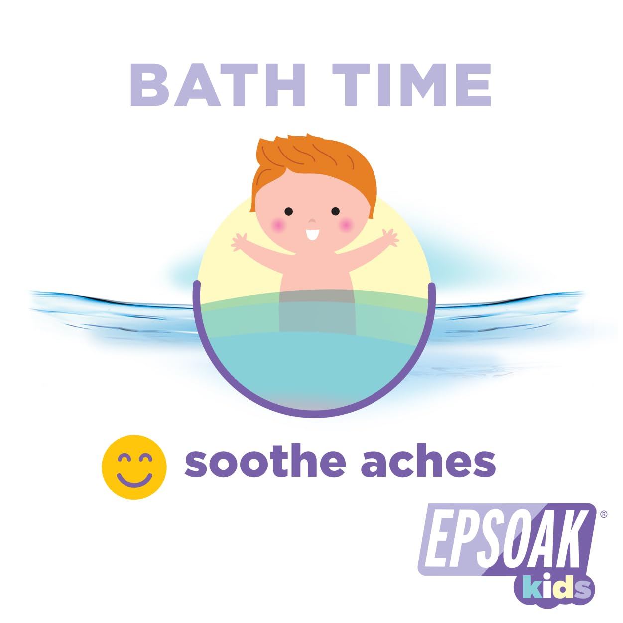 Epsoak Kids Lavender Soak & Sleep Epsom Salt - 2 lb. Bag