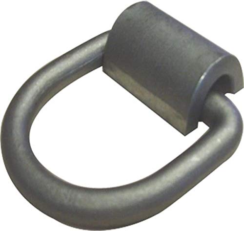 Erickson 59168 5/8" 15,000 lbs Load Capacity Weld-On Forged Flip D-Ring Anchor