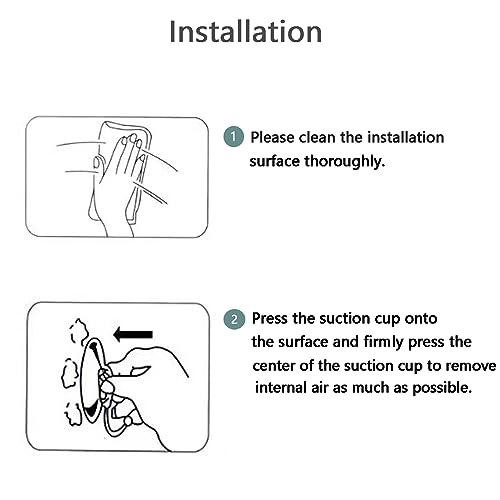 AQUANEAT 30 Packs Suction Cups Without Hooks 0.8/1.2/1.8 Inch Clear Sucker Pads for Glass Home Organization Decoration