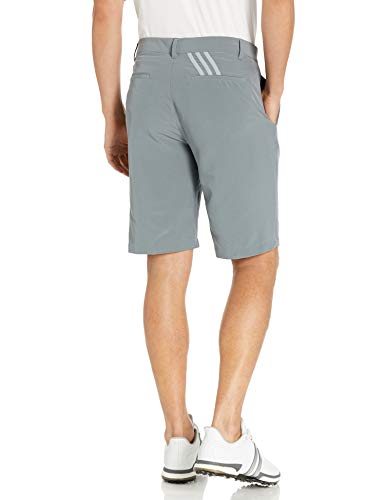 adidas Golf Ultimate+ 3-Stripes Short, Vista Grey, 42"