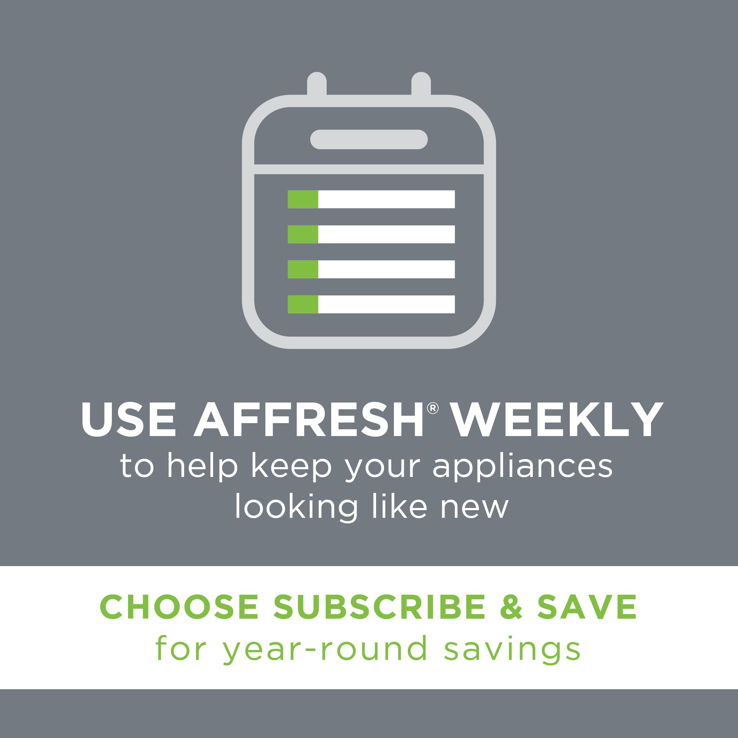 Affresh Stainless Steel Cleaning Spray, 12 oz., Restores a Streak-Free Polished Shine