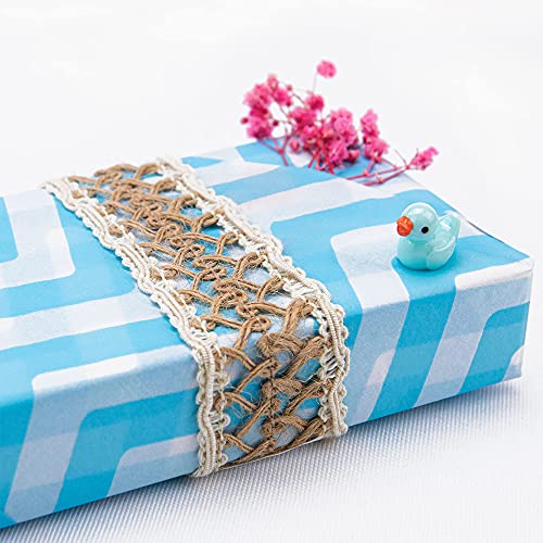 MR FIVE 120 Sheets Blue Tissue Paper Bulk,19.6"x 13.8",Blue Tissue Paper for Gift Bags,Baby Blue Tissue Paper for Crafts,Tissue Paper for Baby Shower Birthday Wedding Holiday