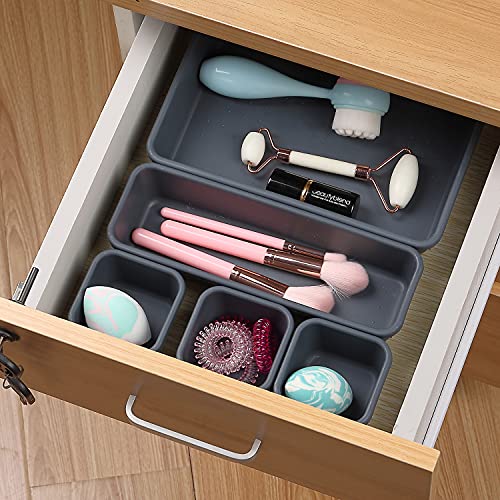 Mr. Pen- Interlocking Desk Drawer Organizer, 8 pcs, Drawer Organizer, Kitchen Drawer Organizer, Desk Drawer Organizer, Drawer Organizers, Office Drawer Organizer, Desk Drawer Organizers and Storage