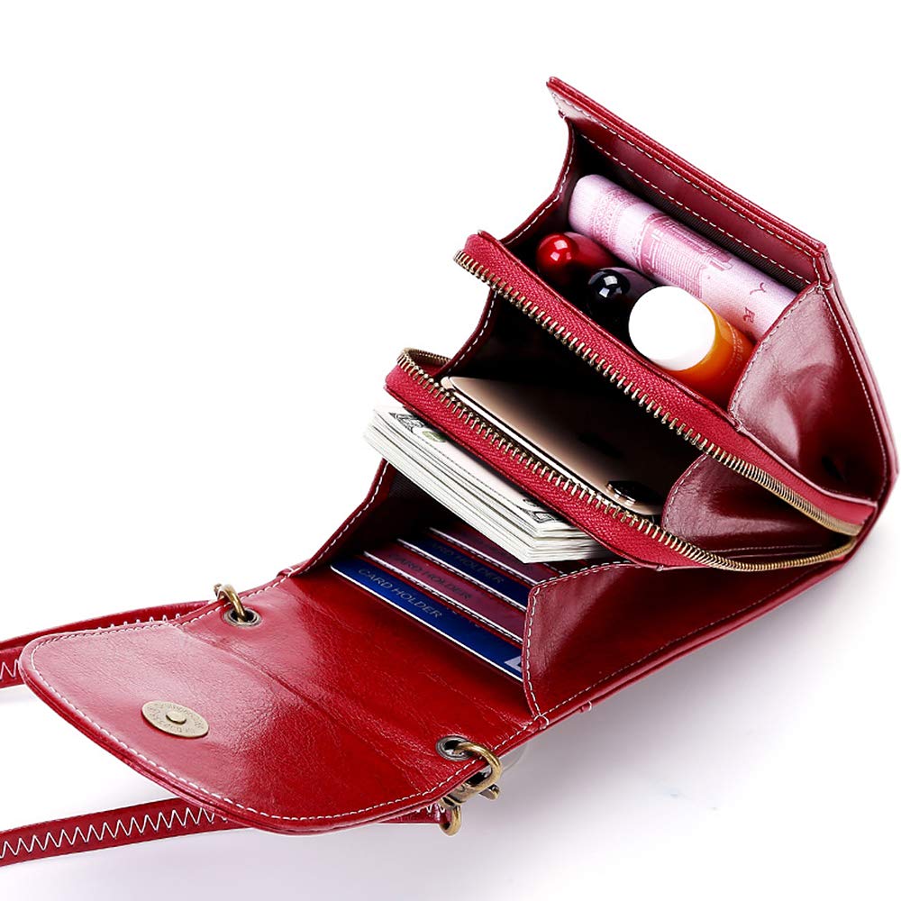 Bausweety Crossbody Bag for Women Crossbody phone Purse with Credit Card Slots