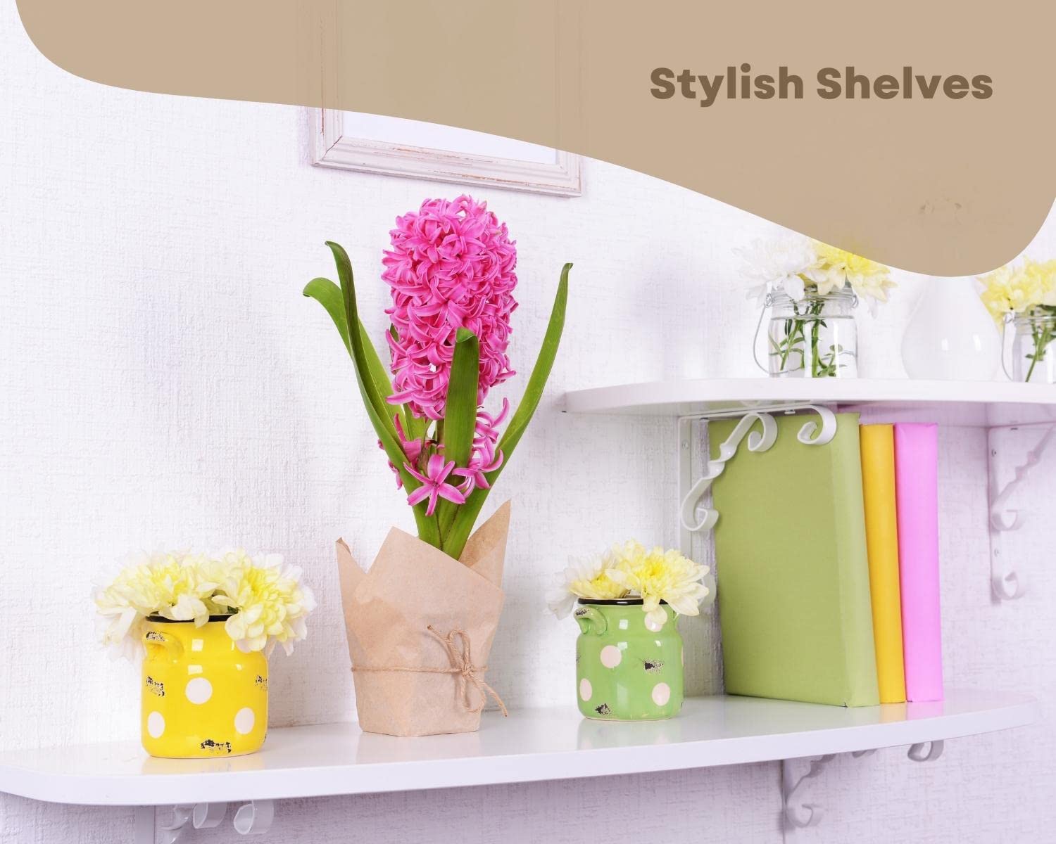 B&B HARDWARE Cabinet Shelves - 3/4'' Thick - Custom Organize Space with Stylish Shelves - Perfect Solution for Home & Office - Melamine Shelves Cut to Order (12" Depth X 20'' Inches Length)