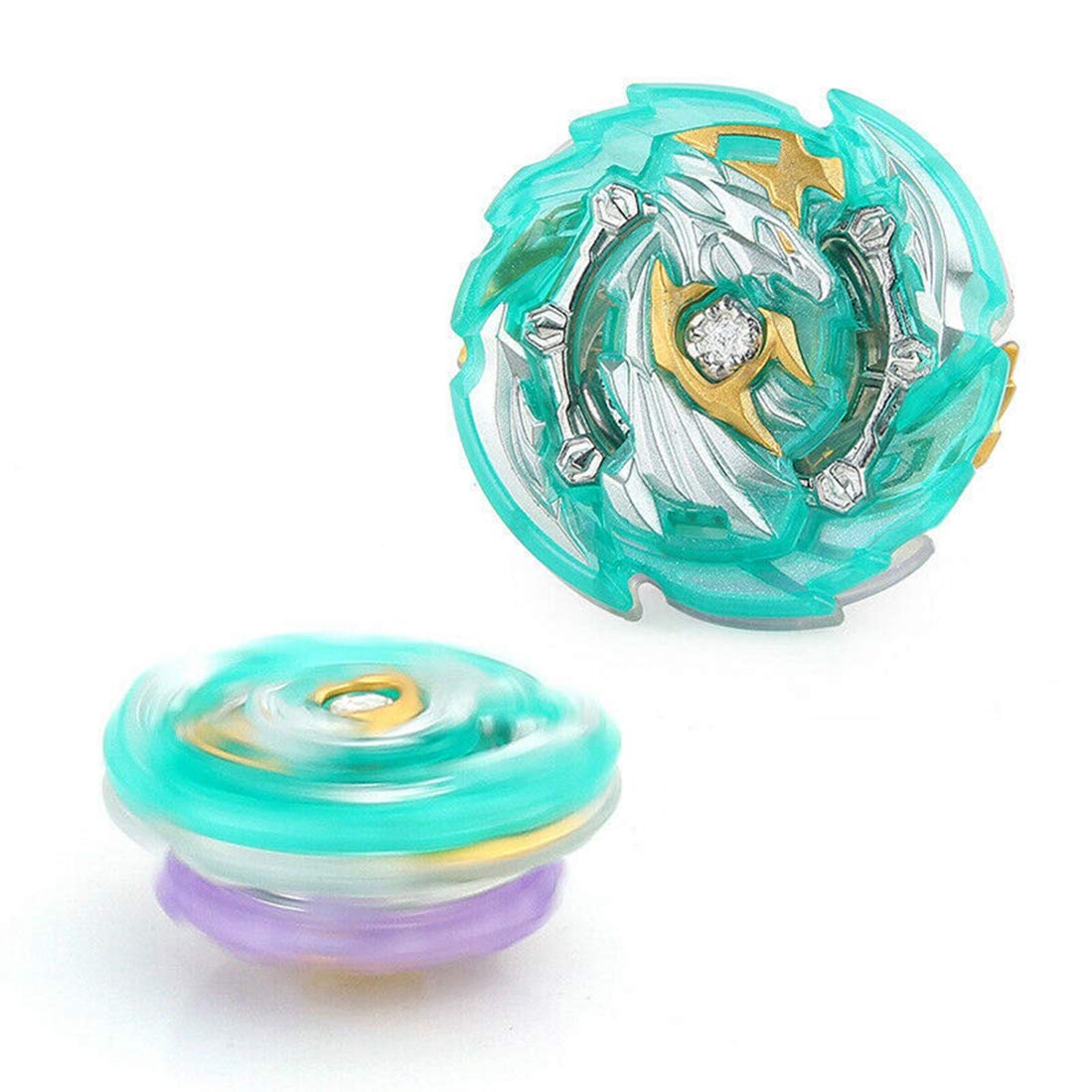 Bay Burst Battling Top Blades Evolution Turbo God Bey Red Lr Launcher Grip Kit Starter Set B-148 Booster Heaven Pegasus.10P.Lw Sen Attack Gyro Bey Battle Gaming Tops Novelty Spinning Toy Gift for Boys