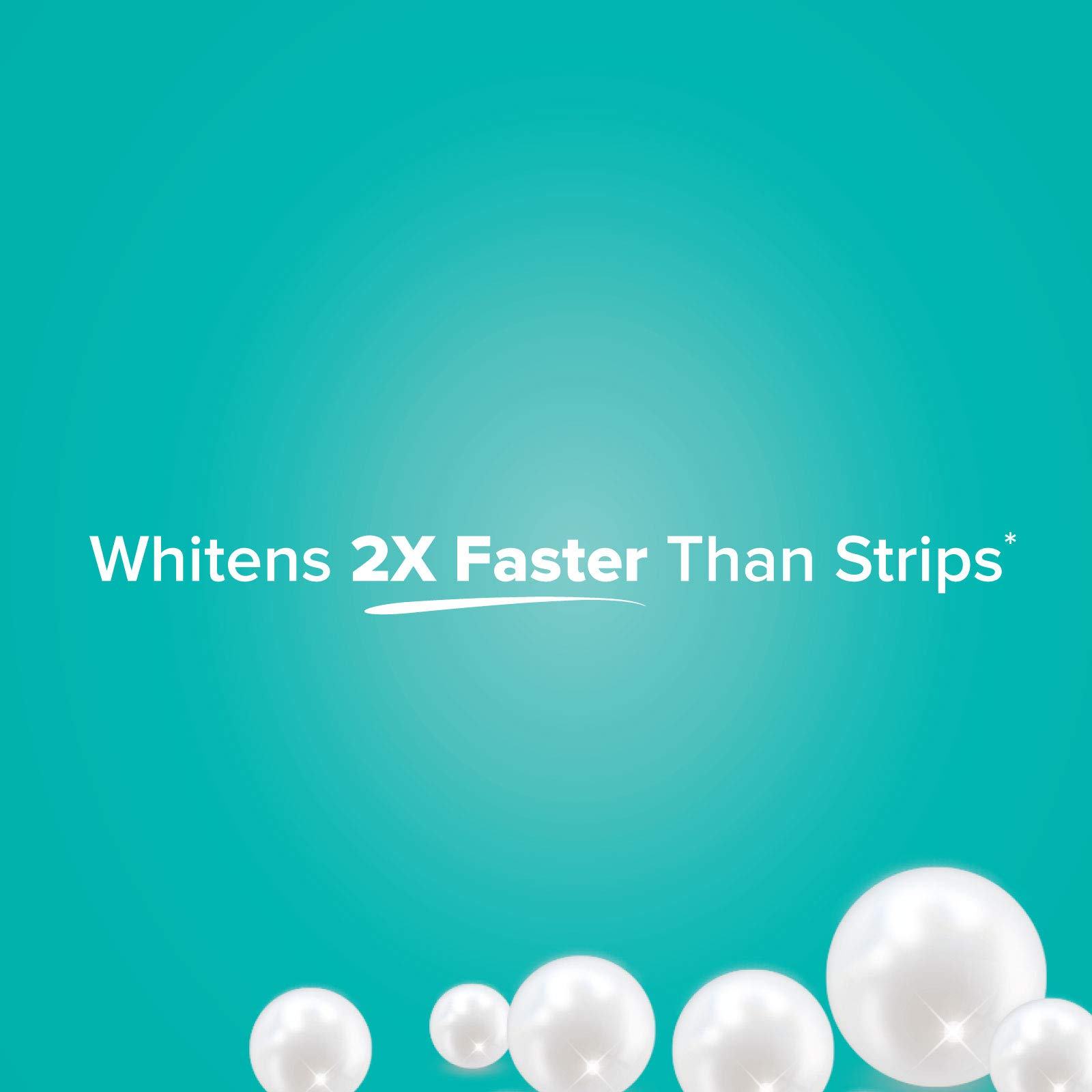 Luster Premium White 2-Minute Pearl Infused Teeth Whitening Kit, Fast Teeth Whitener, Pearl Infused Whitening Rinse & Whitening Serum (2-Piece Kit), Mint