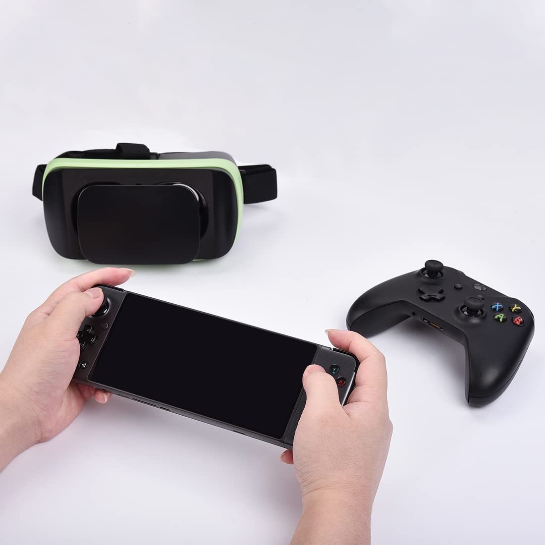 AINIX GPD XP Handheld Game Console, 6.81 Inch Touch Screen Android Game Handheld Professional Fight Games Machine with PD Quick Charging, ALPS Original Dual 3D Joystick (6GB+256GB)