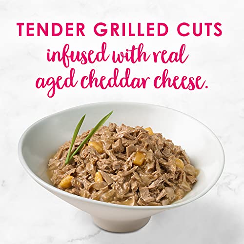 Fancy Feast Purina Delights with Cheddar Grilled Chicken & Cheddar Cheese Feast in Gravy (12-CANS) (3 OZ Each)