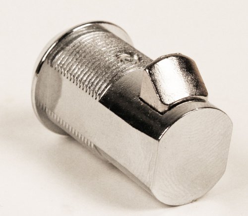 FJM Security 2537B-KA Keyed Alike Slam Lock with Chrome Finish, Keyed Alike