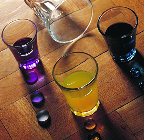 Duralex Made In France Amalfi Glass Tumbler (Set of 4), 4.62 oz, Clear
