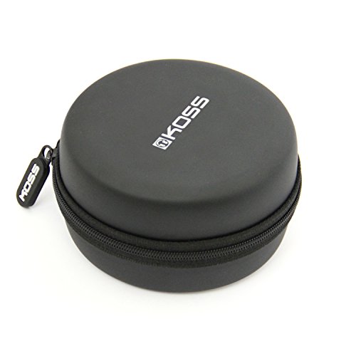 Koss Porta Pro Official Hard Carry Case, Hard Shell Construction, Designed Specifically for Porta Pro, Black