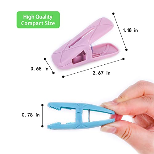 Chip Clips, Clips, Bag Clips, Clothespins, Chip Clip, Clip, Plastic Clothes Pin, Clips for Food Packages, 36Pcs