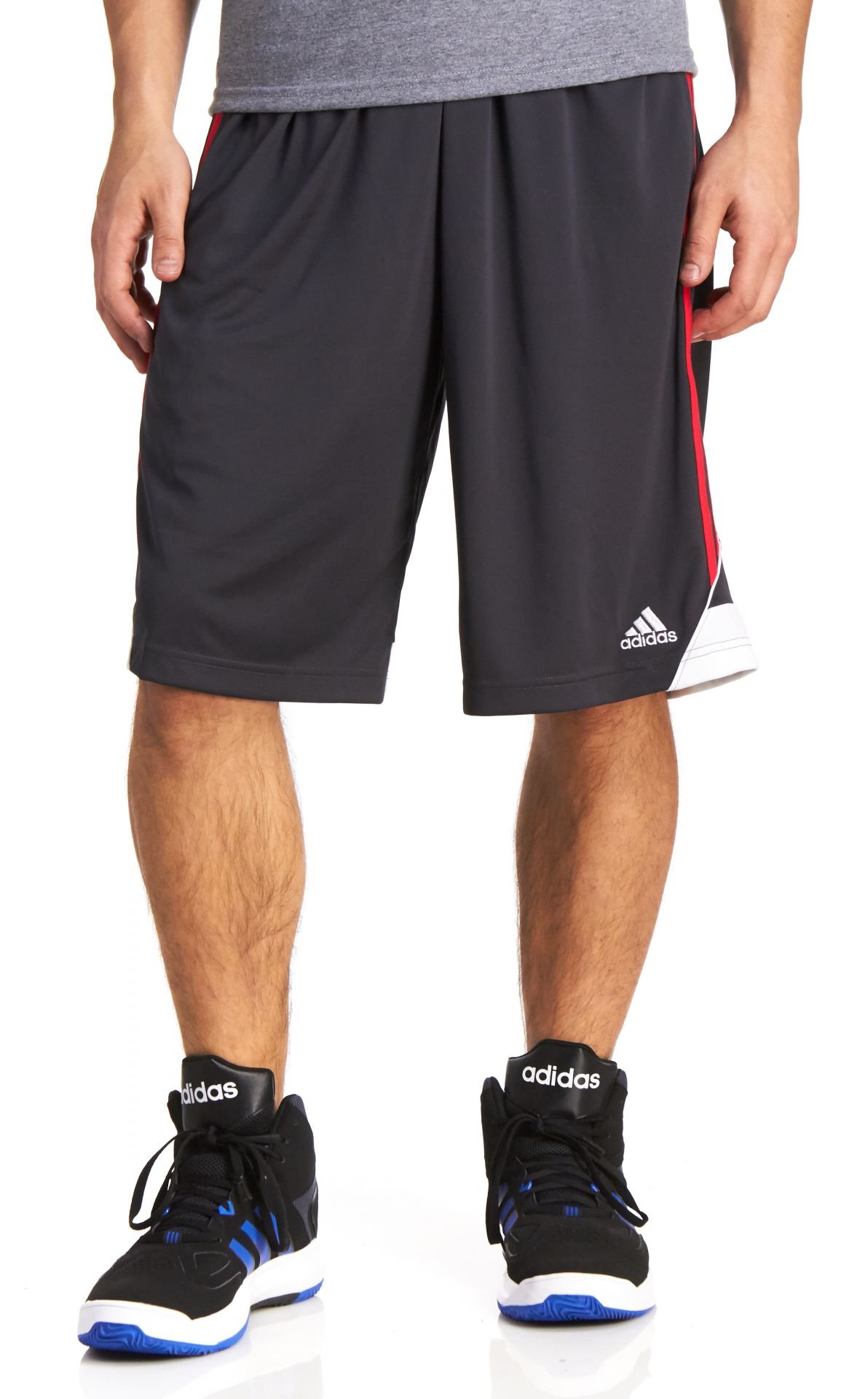 adidas Men's Basketball 3G Speed 2.0 Shorts, Utility Ivy/Energy, Small